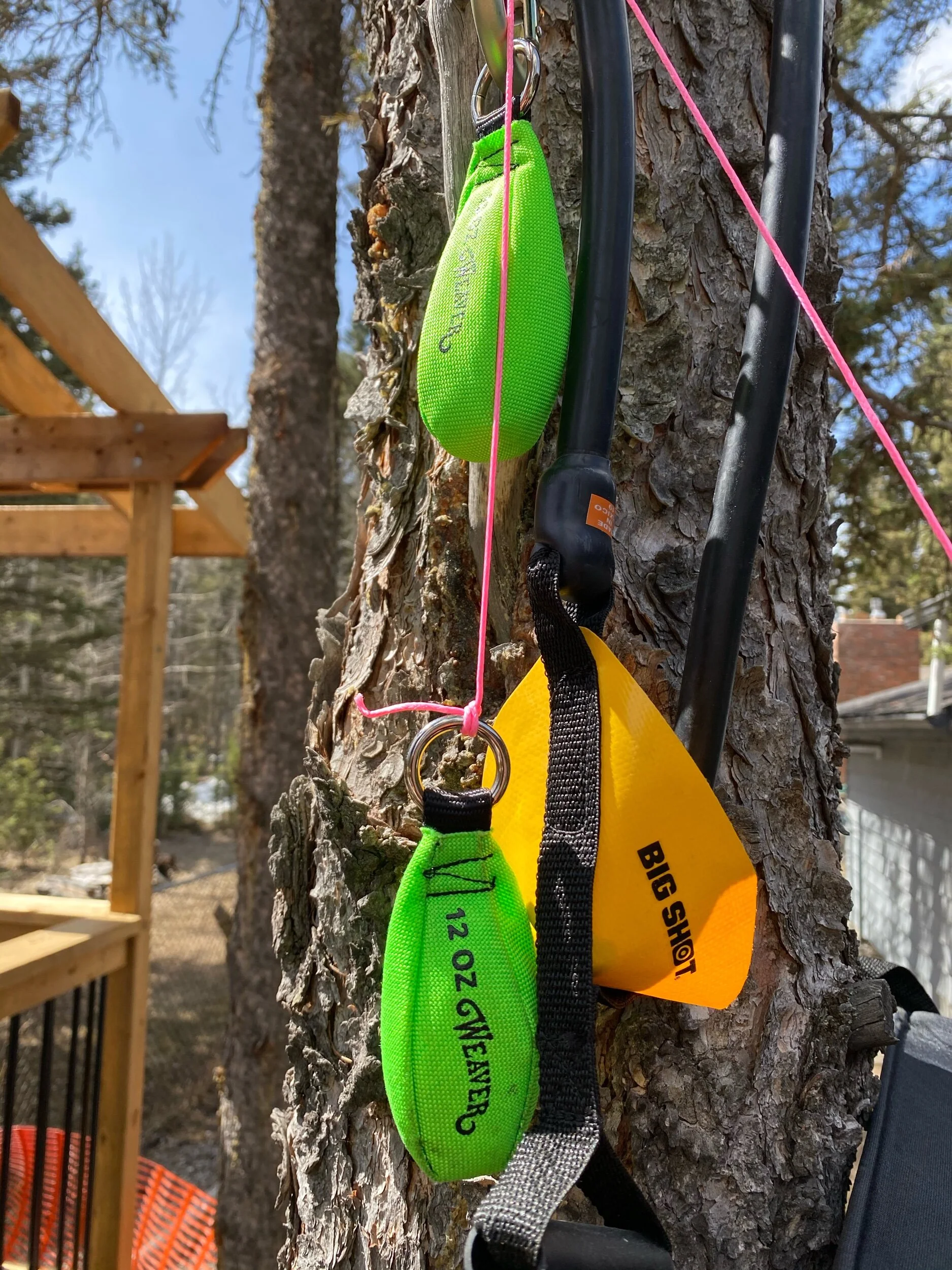 Tool Tuesday: Throw Lines, Throw Weights & the Big Shot – Setting Ropes ...